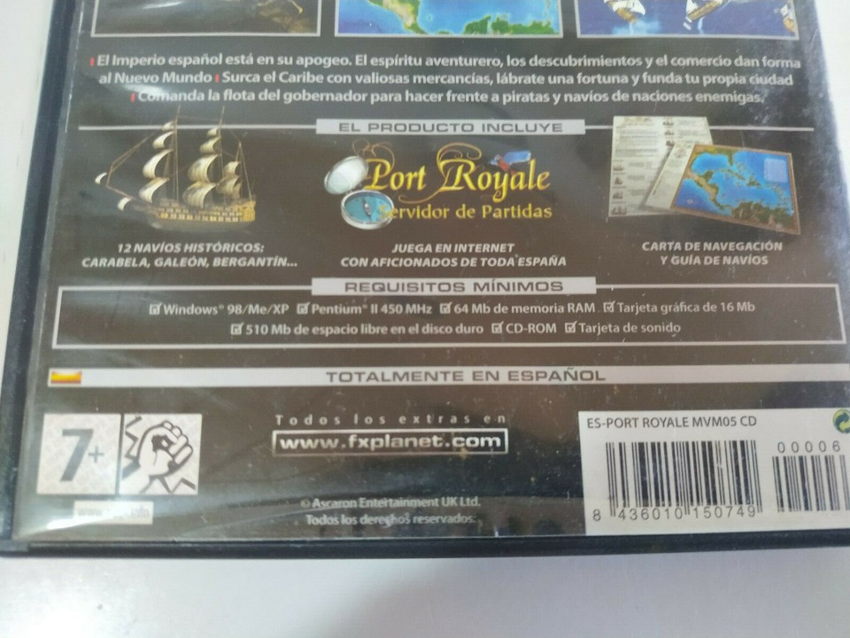 Port Royale Gold Power And Pirates - Game For PC CD-Rom Spain | eBay