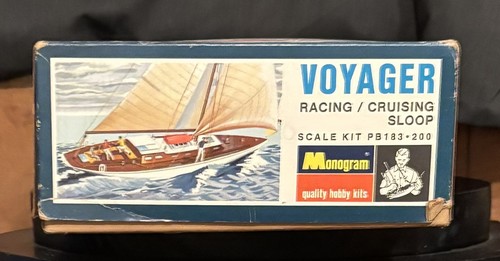 Monogram Voyager Racing/Cruising Sailing Sloop model kit | eBay