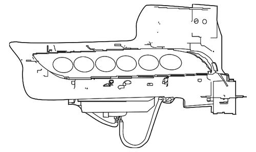 Genuine Nissan Daytime Run Lamp 26605-4FU0A | eBay