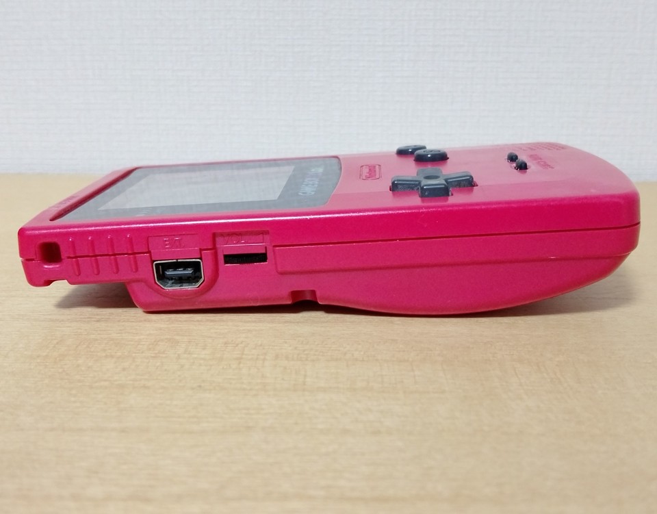 Game Boy Color CGB-001 Red Handheld Console Worked (No Game soft, No ...