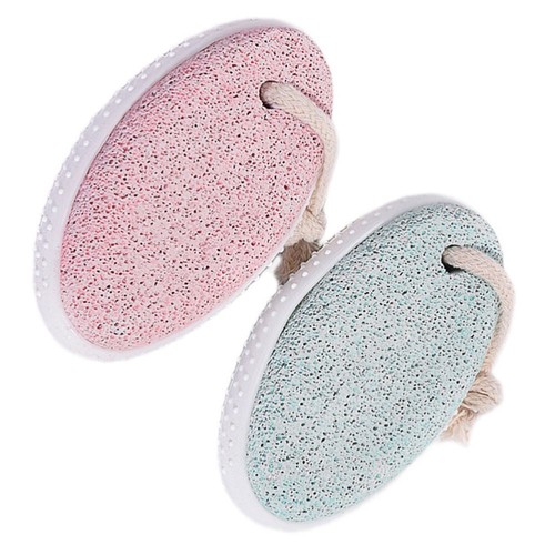 2 Pcs Pumice Stone Heel Files for Hard Skin Stick Bride Cleaning Foot ...