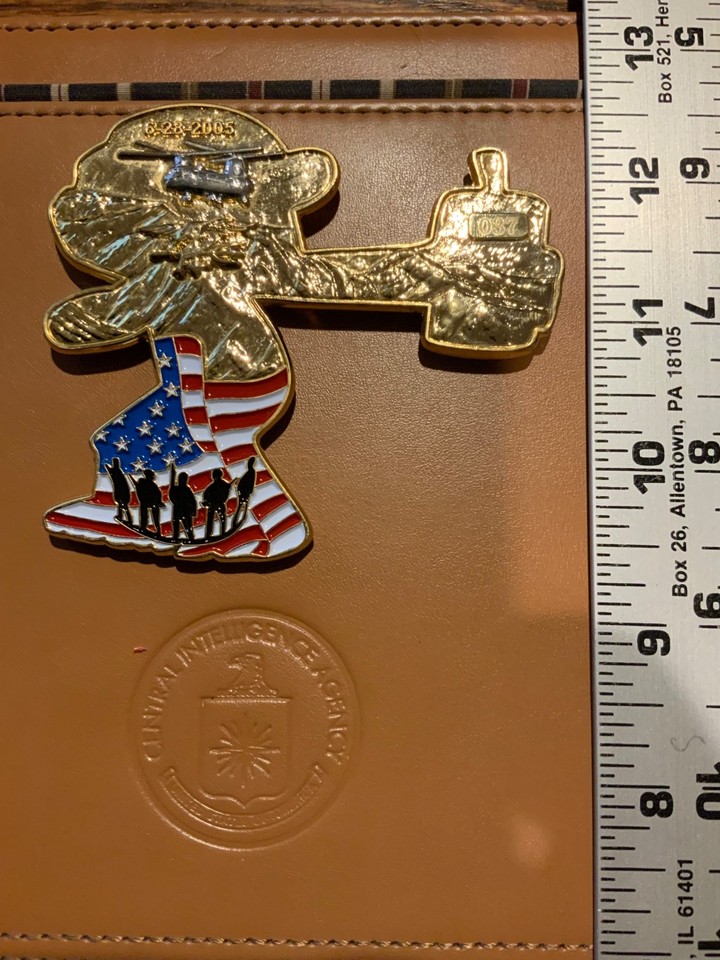 US Navy SEAL Team DEVGRU SDVT-1 Operation Red Wings Tribute Coin LARGE ...