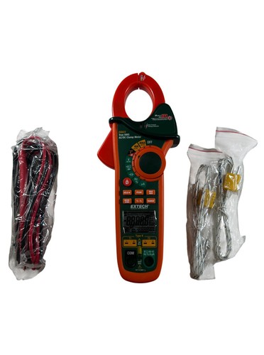 Extech EX623 CAT III 600V 400A Max TRMS Clamp-Jaw Digital Clamp Meter ...