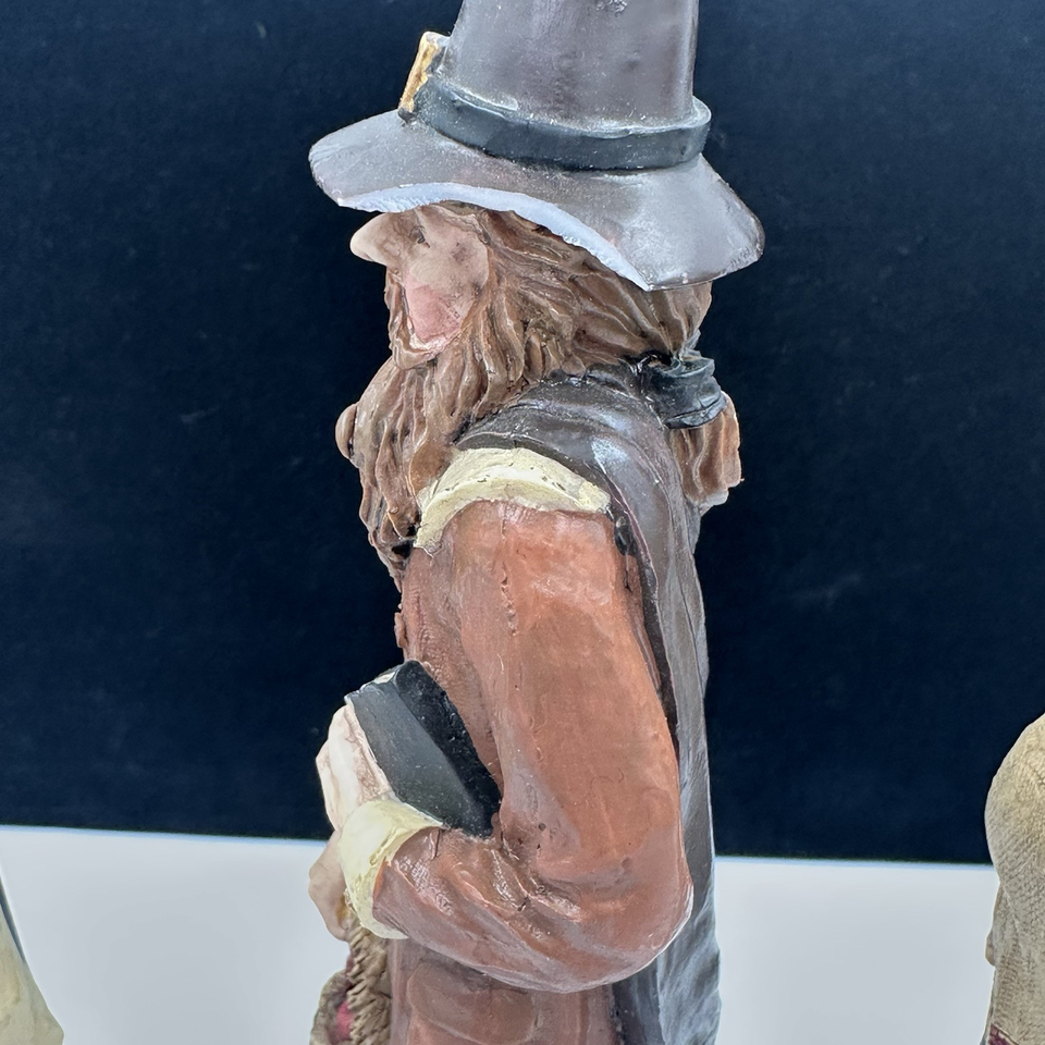 Tender Heart Treasures Thanksgiving Figures Pilgrim Couple & Indian ...