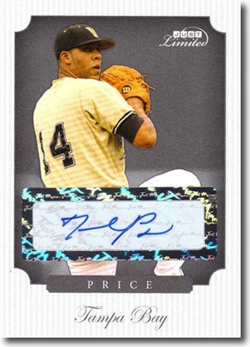 2008 DAVID PRICE Rookie LIMITED Autograph Mint WHITE Auto RC #/10 | eBay