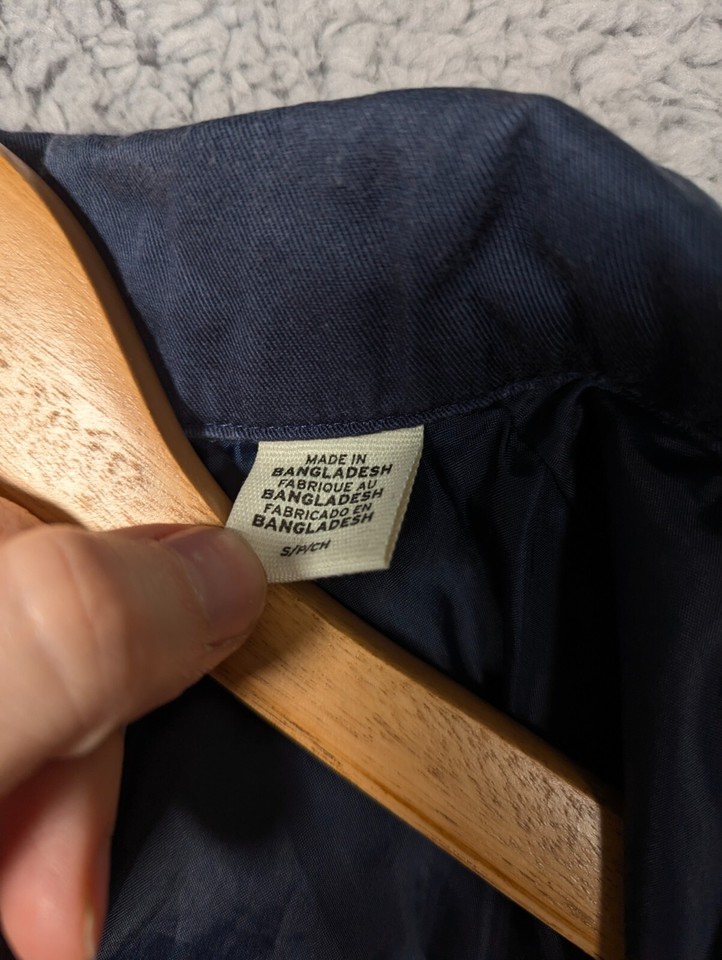 Levi's Chore Jacket Men's Small Navy Utility Engineers Full Zip Coat ...