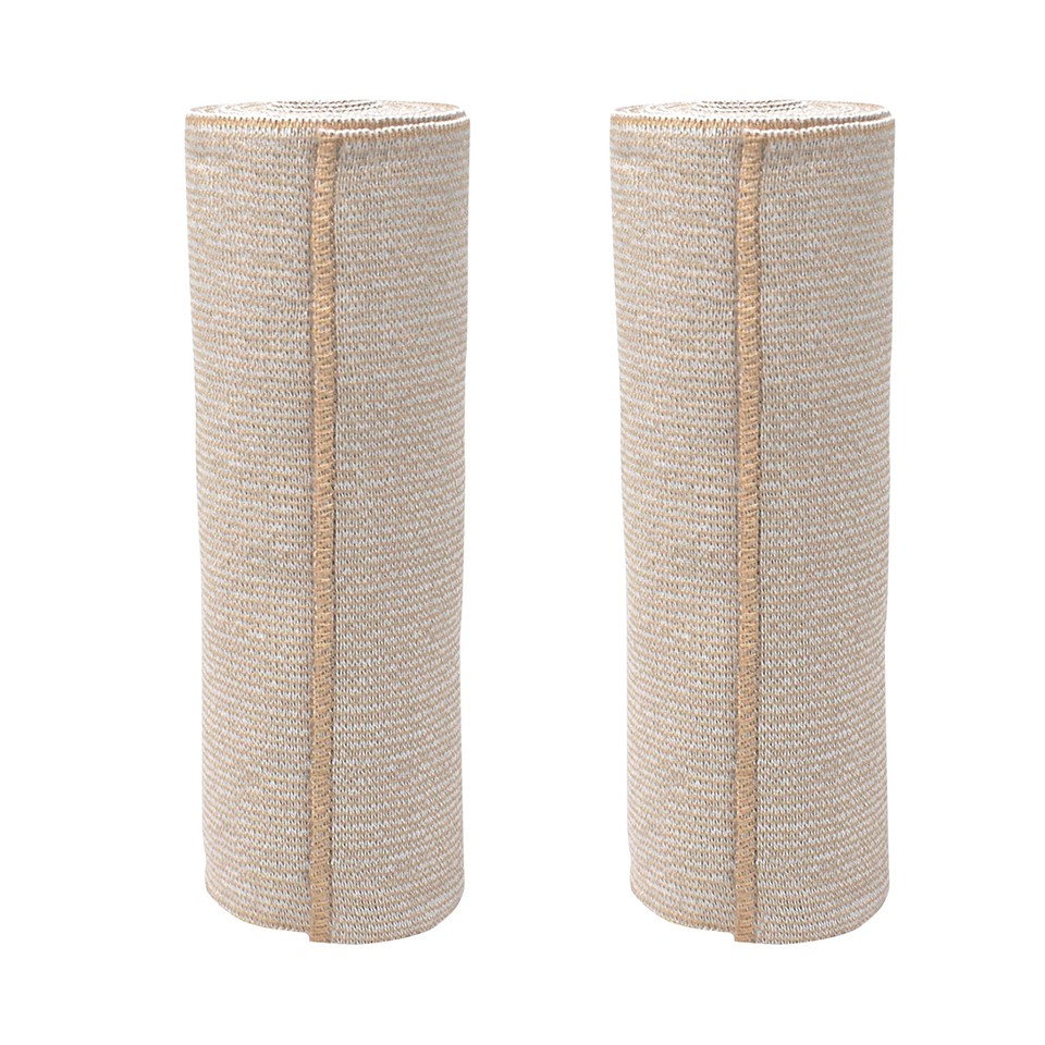 Nexskin Cotton Elastic Bandages Compression Body Wrap, Hook & Loop ...