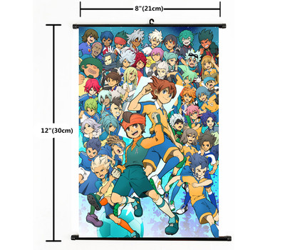 Anime Game 3DS Inazuma Eleven Go Wall Poster Scroll Home Decor Cosplay ...