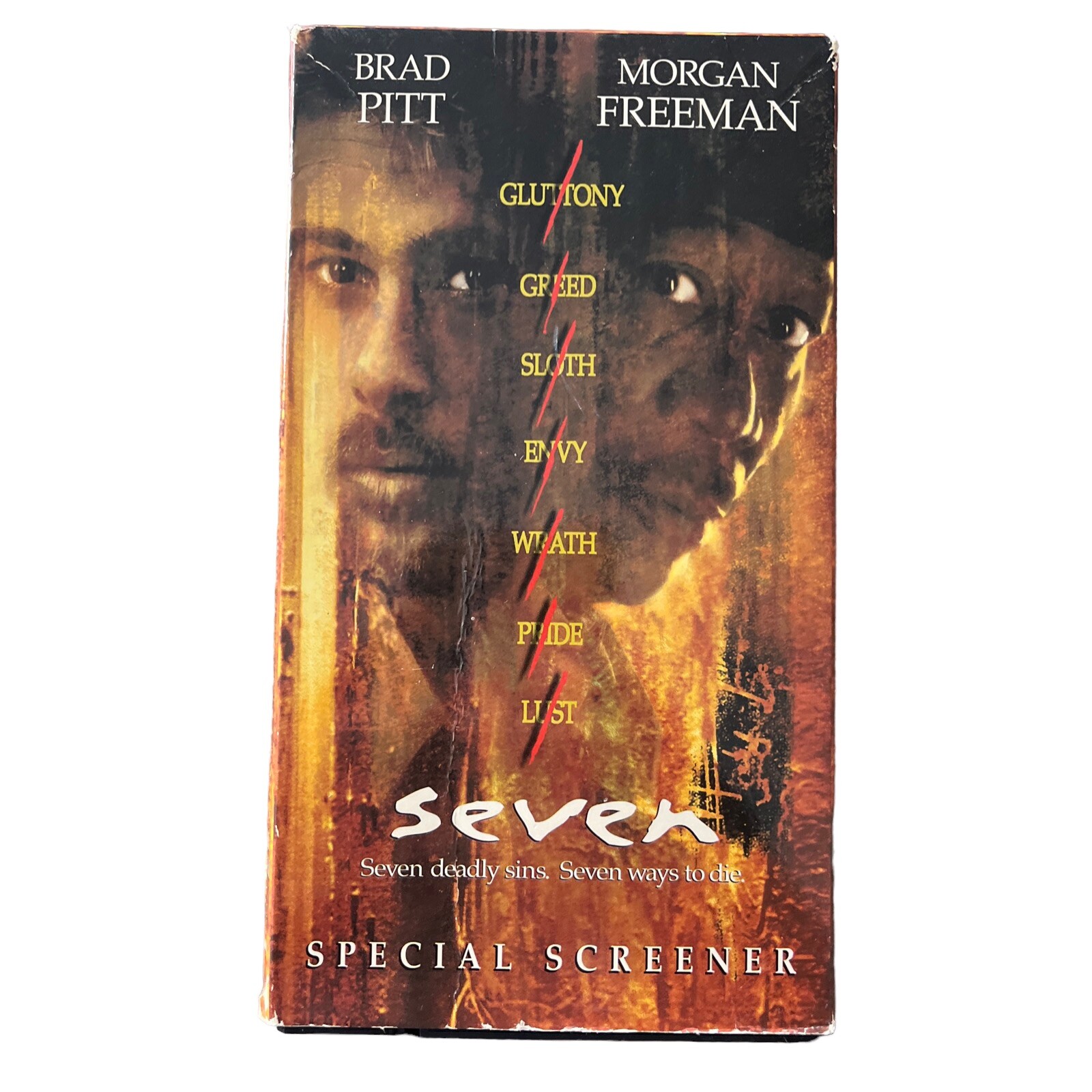 RARE Seven Special Screener VHS Original Theatrical Poster Cover Art ...