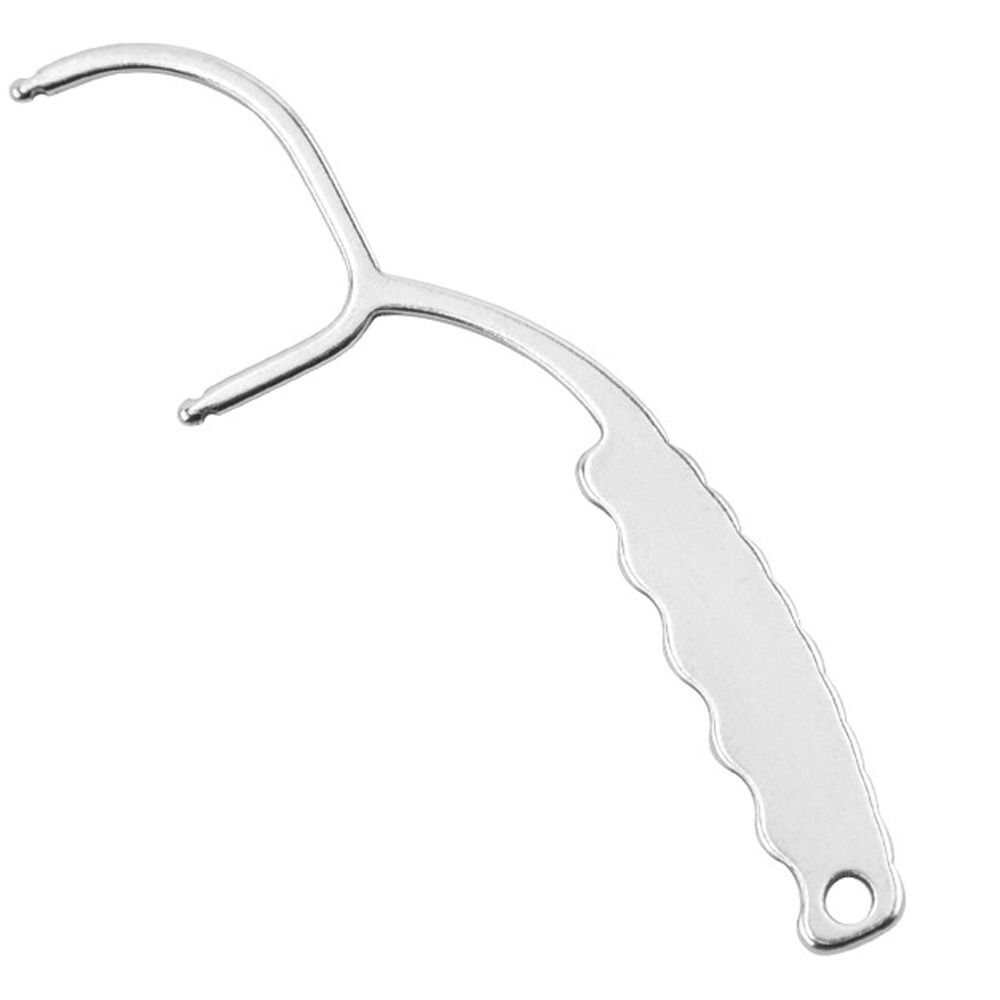 Home Stainless Steel Toothpicks Reusable Dental Floss Tooth Floss Floss ...