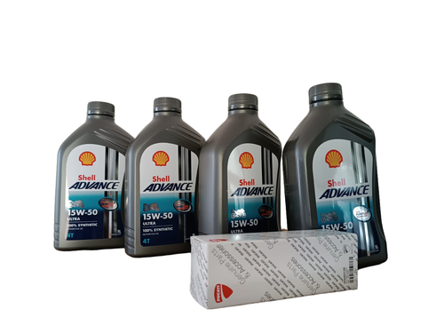 Shell Advance 15W50 Oil Change + Official Ducati Diavel V4 Filter | eBay