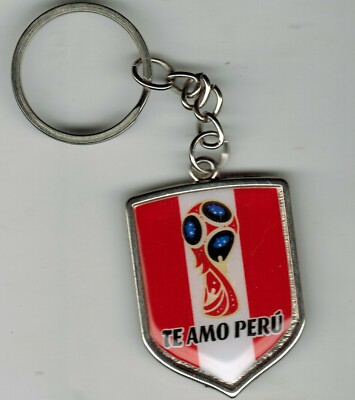 Peru Keychain FIFA 2018 Russia World Cup Soccer Vamos Peru | eBay