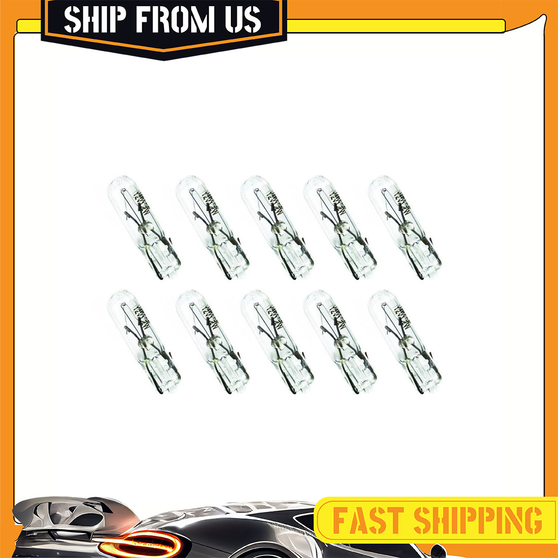 Hella 2721 Instrument Panel Light Bulb 12V 1.2W W2X4.6D T1 LED | 12V ...