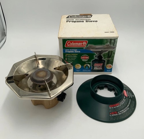 Coleman One Burner Propane Stove Camp Camping Hiking Survival 5431-700G ...