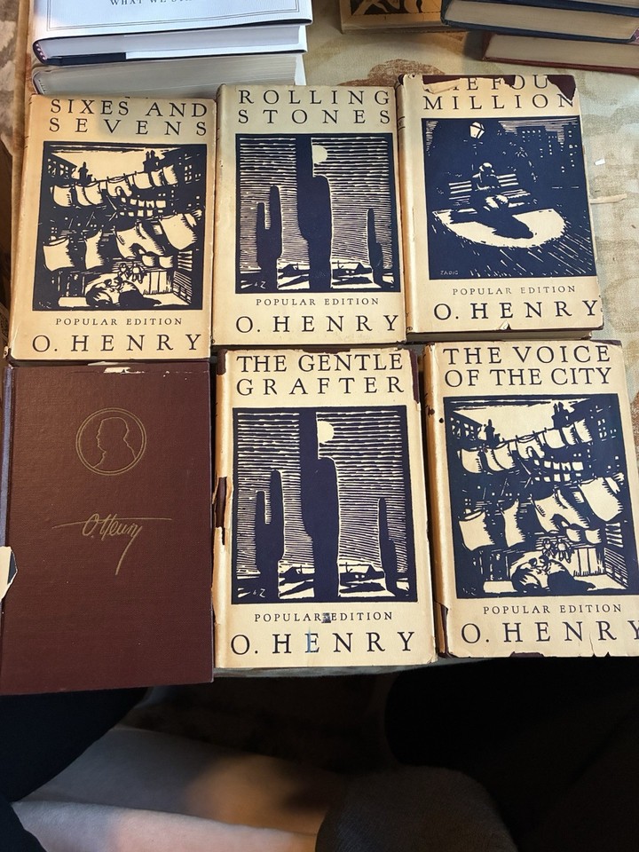 O'Henry Popular Edition 1900’s Book Set - Lot of 18 Books The Early ...