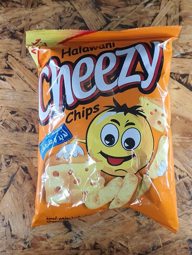 6×Chips Halawani CHEEZY cheese flavor corn puffs 18g Free shipping | eBay