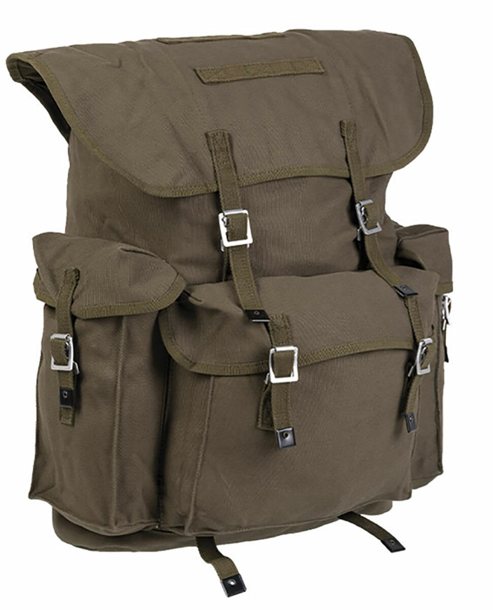 BW Rucksack m.Koppel Tragegestell, Outdoor, Military,