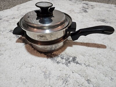 Pro Health Ultra Double Boiler Cookware Set Stainless Steel 1.5 And 2 ...