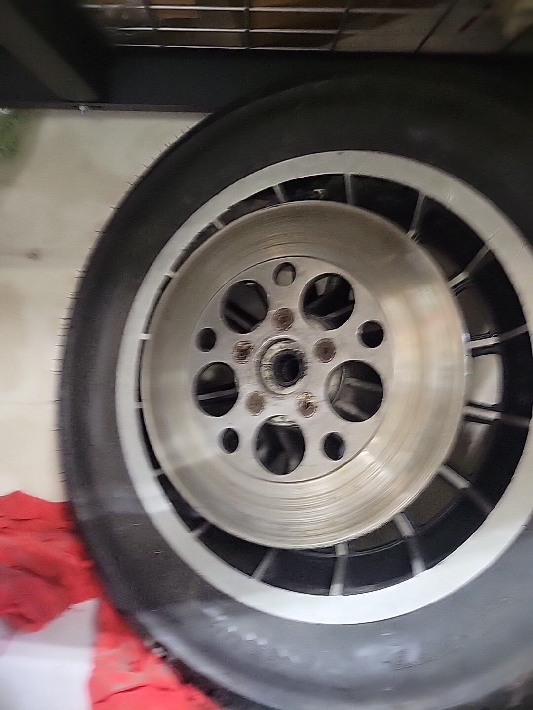 AMF Harley-Davidson FLH Shovelhead 16‚Äù Wheel Mag Rim 16 Spoke 41121 ...