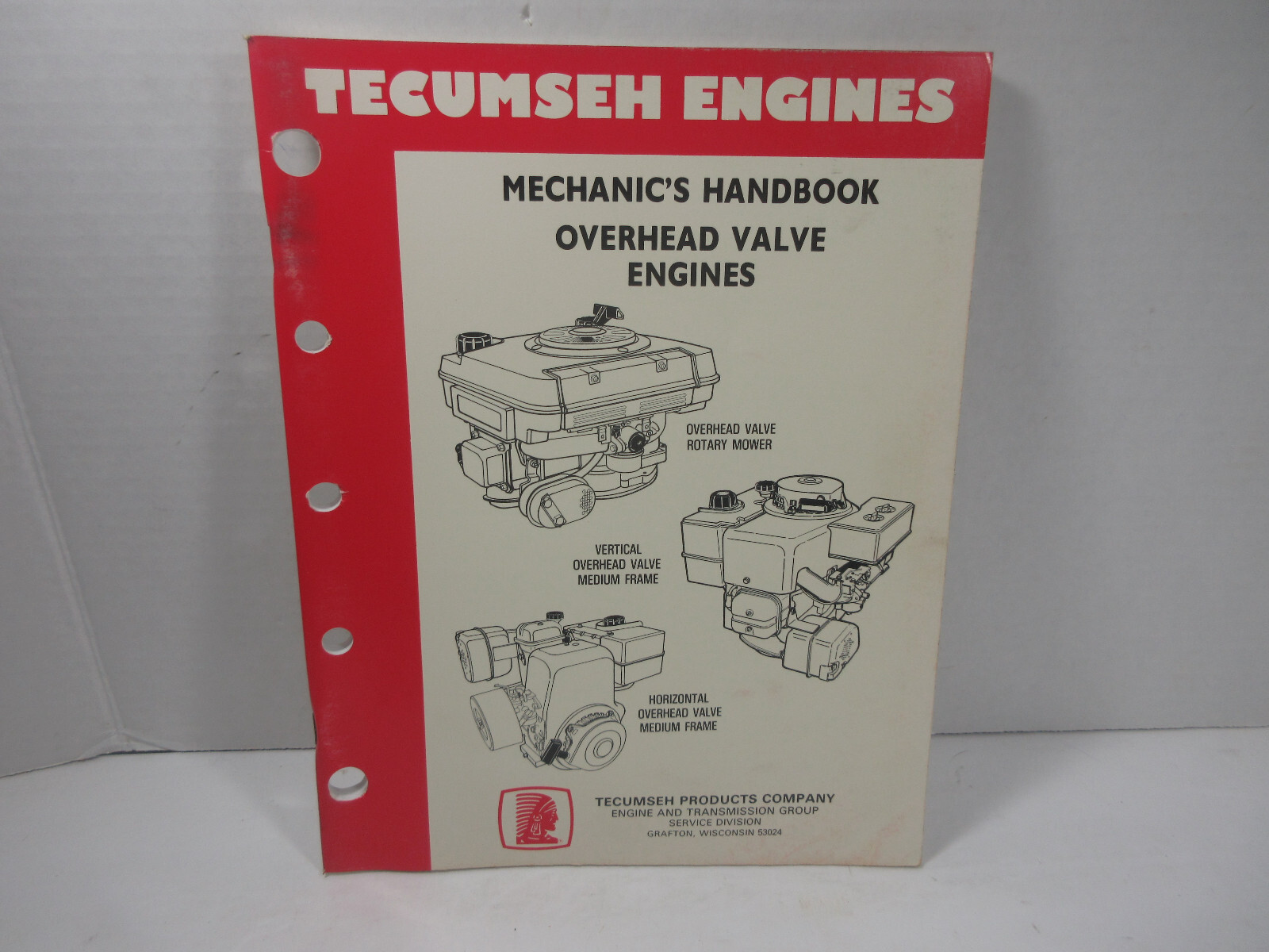 1993 Tecumseh Overhead Valve Engines Mechanic's Handbook #695244A manual | eBay