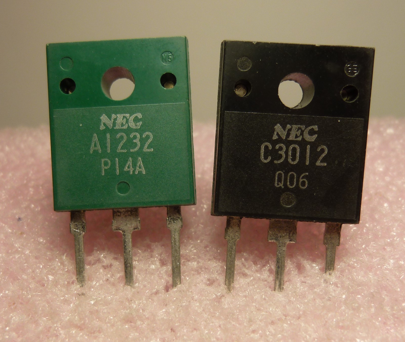 2SA1232 & 2SC3012 / TRANSISTOR / 1 PAIR =1 PIECE OF EACH PART / 2 ...