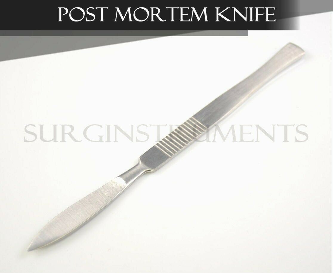 Stainless Steel Autopsy Post Mortem Dissection Blade Ribbed Handle 6.5 ...