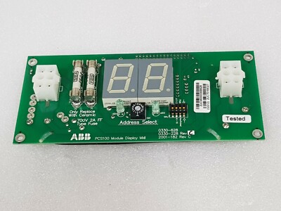 ABB PCS100 MODULE DISPLAY MKLL 0330-628,0330-228 REV:C,2001-182 REV:C ...