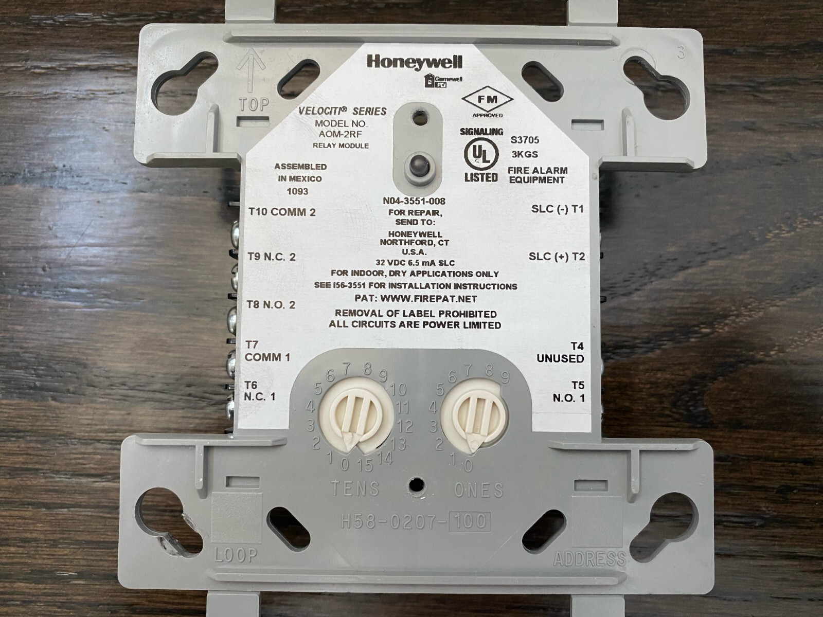 HONEYWELL GAMEWELL FCI AOM-2RF CONTROL RELAY FREE SHIPPING !!! | eBay