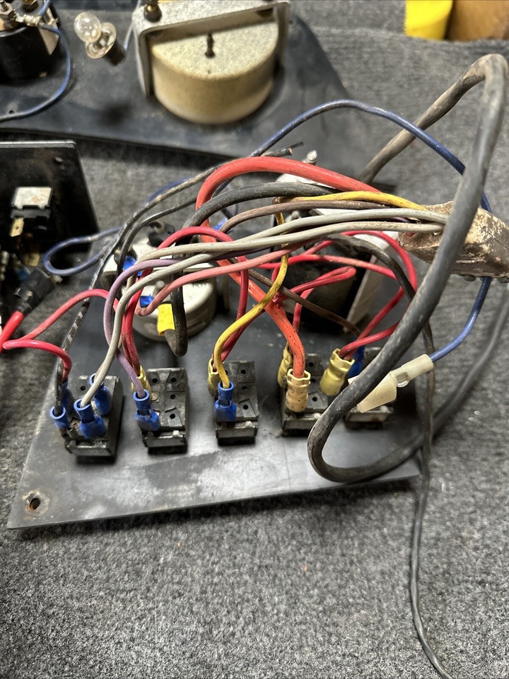 1982 Procraft Bass Boat 1650 Gauge & Switch Panels Bow & Console | eBay