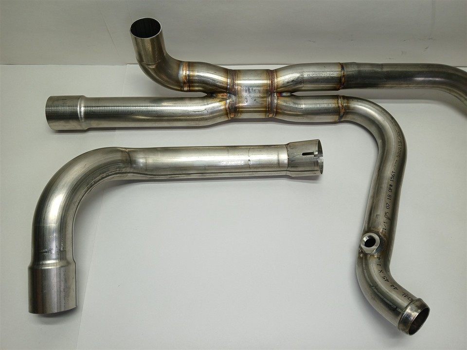 Harley-Davidson 2017-24 Touring M8 High Flow Header Head Pipe 64800062 ...