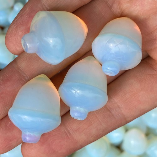 Natural Opal Stone Pine Nuts Shape Crystal Hand-polished Healing 20pcs ...
