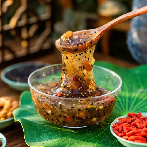 500g Lotus Root Powder Soup Osmanthus Nut Fruit Lotus Powder Soup ...