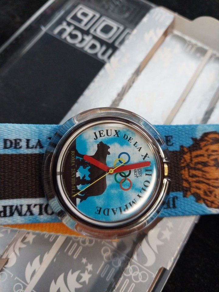swatch watch ROME 1960 OLYMPIC GAMES BRAND NEW MINT Ltd Edition Men | eBay