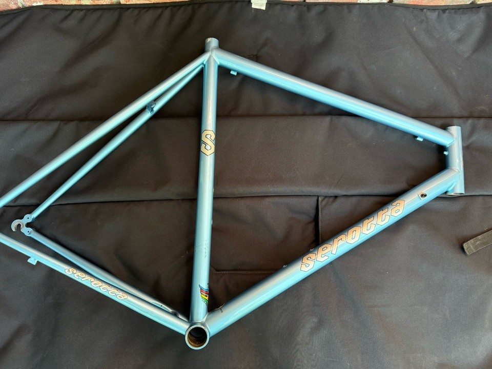 Serotta Classique Ti Titanium Road Bike Frame 55cm Blue | eBay