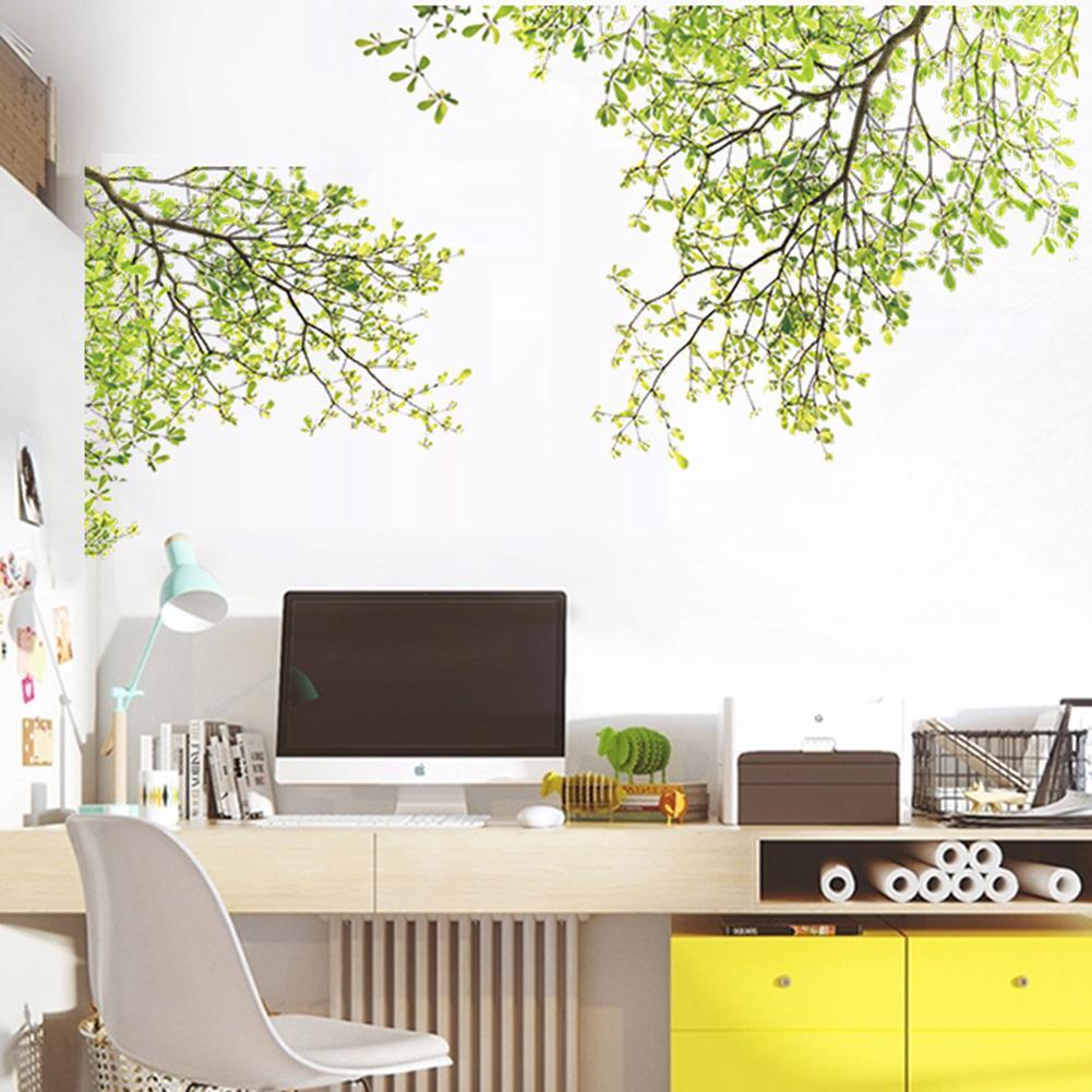 Green Tree Branch Removable PVC Wall Sticker Decal Home Decor Art Mural ...