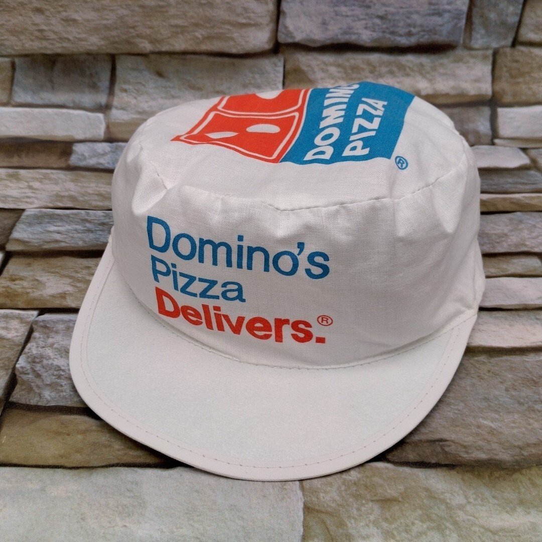 Vintage Domino's Pizza Delivers Painters Hat/Cap Deli… - Gem