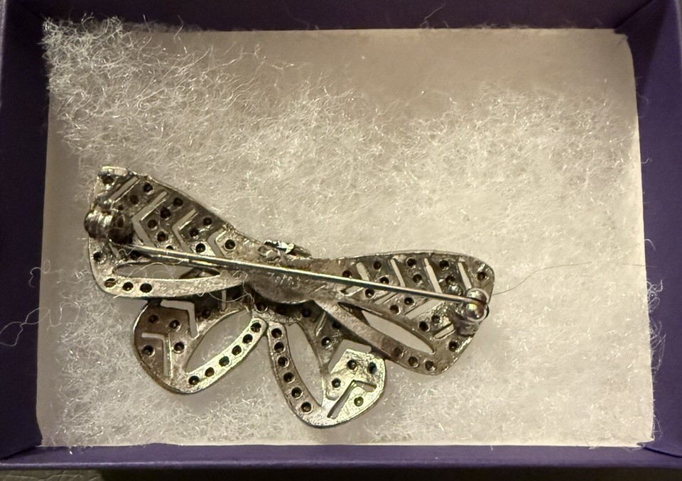 Marcasite Bow Pin/brooch | eBay