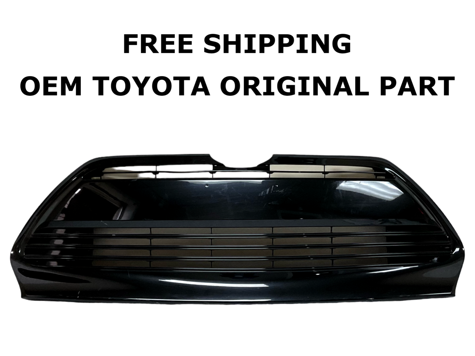2017 2018 2019 Toyota Corolla front lower bumper grille DARK GRAY 53112 ...
