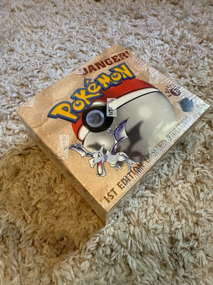 Pokemon 1st Edition Fossil NEW Factory Sealed Booster Box (photos) | eBay