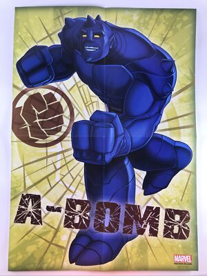 A-Bomb - Marvel Hulk And The Agents Of SMASH Poster 14.5"x20.5" Disney ...