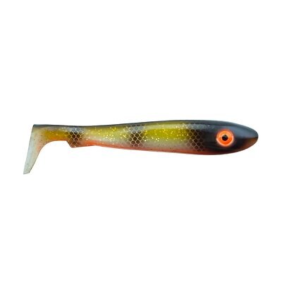 Svartzonker McRubber 21 cm C15 Tiger Walleye, 2 pcs. Fishing Soft Lures ...