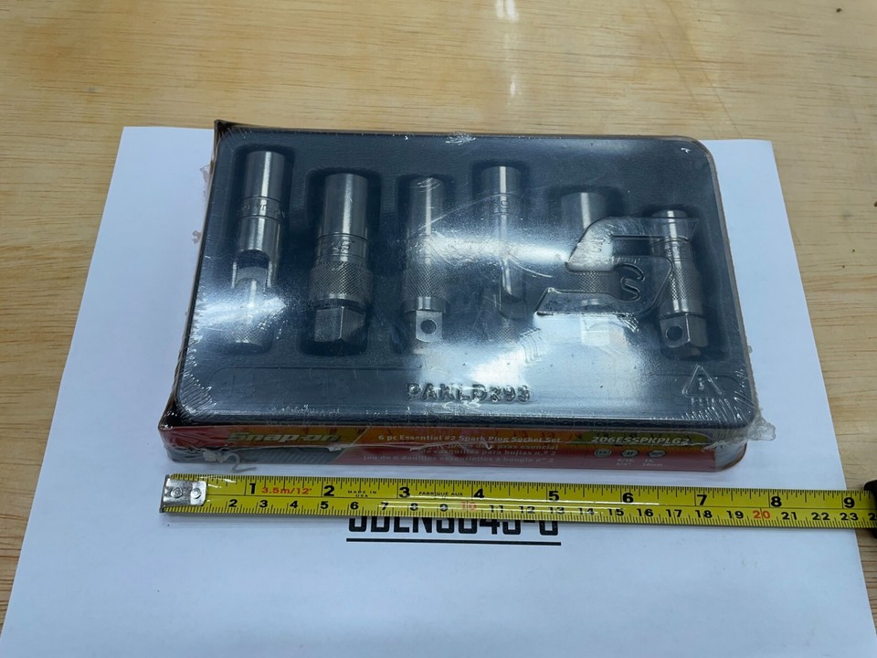 Snap-on Tools NEW 6pc 3/8" Drive Essential Spark Plug Socket Set ...