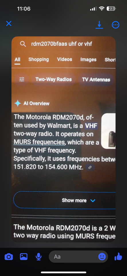 Motorola RDX RDU4160d Two Way Radio 616174262894| eBay