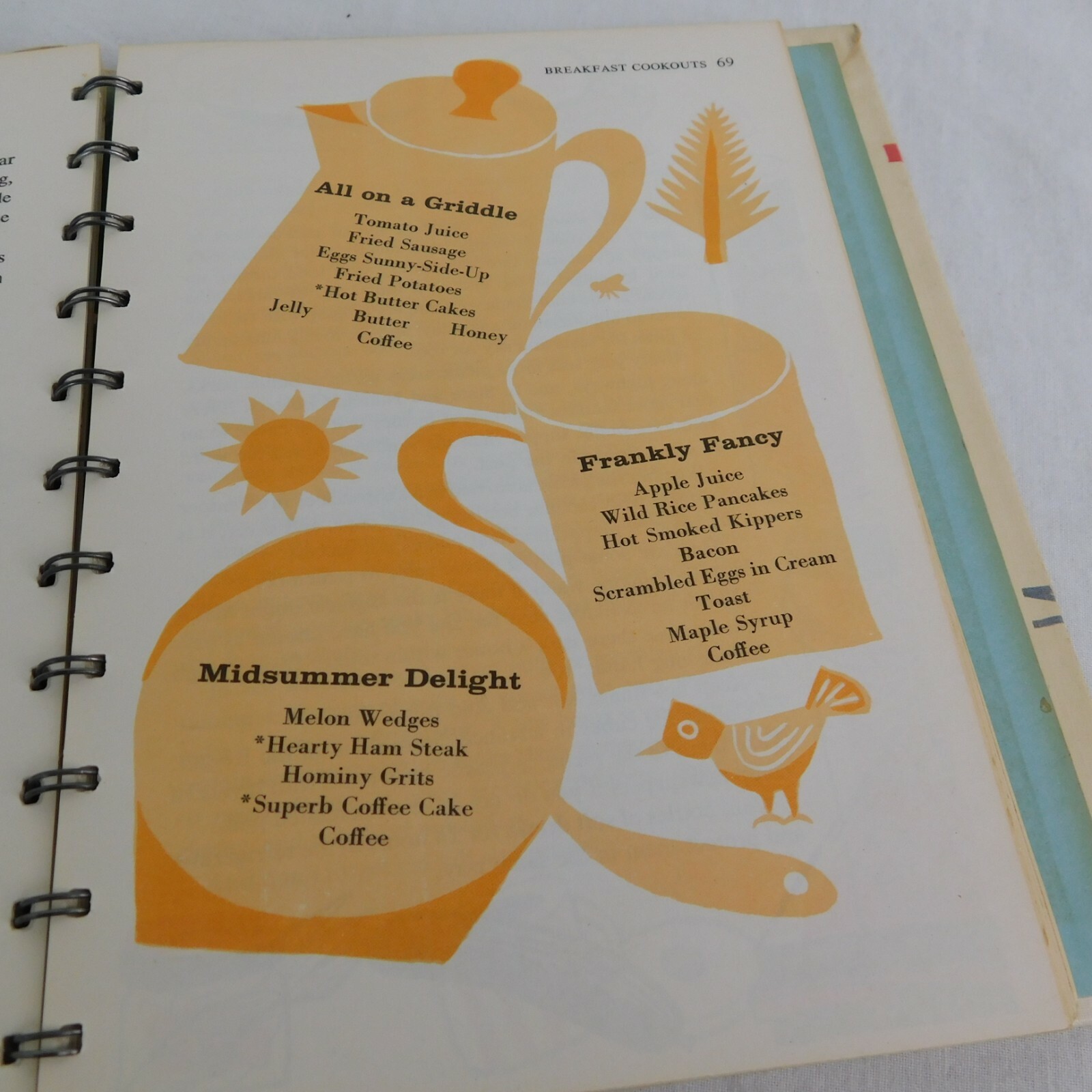 Betty Crocker's Outdoor Cook Book Wire Bound 1961 Golden Press ...