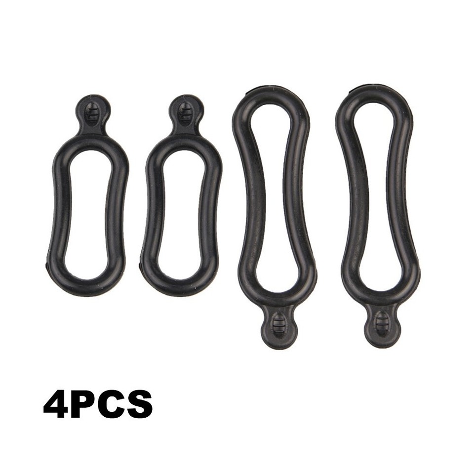 Fastening Rubber Black Fastening Loop Mounting Rubber Silicone Bicycle ...