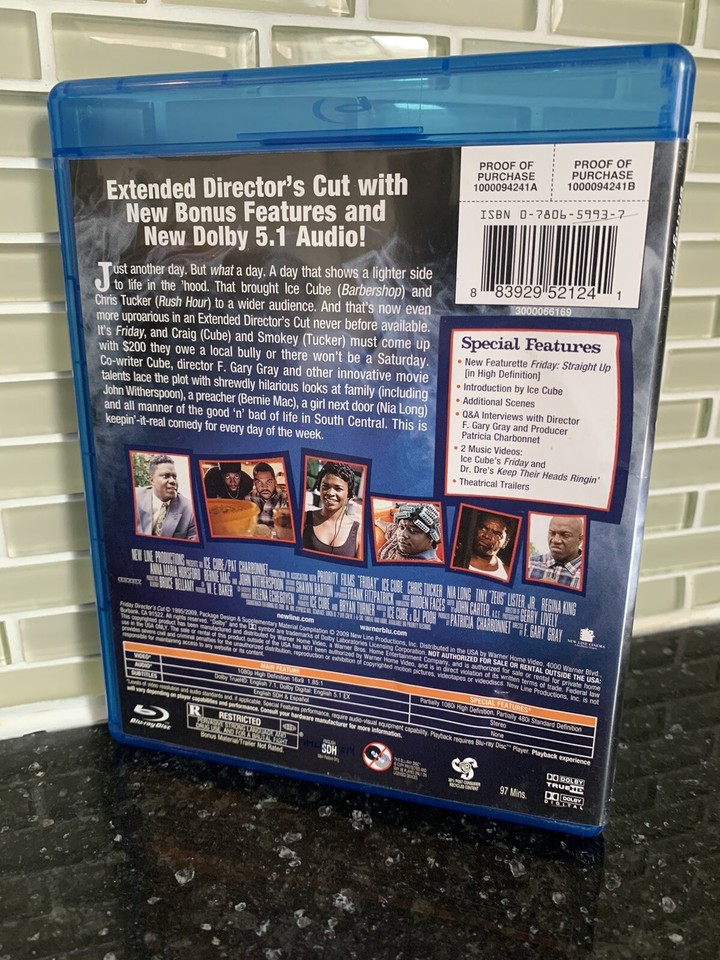 Friday (Director's Cut) (Blu-ray, 1995) 794043131592| eBay