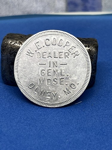 W.E. Copper Olney Missouri 50 cents in trade token | eBay