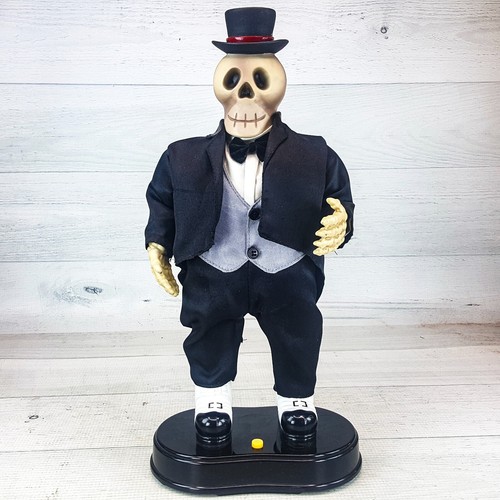 Gemmy Halloween Hip Swinging Skeleton Moves Back & Forth - No Sound 12 ...