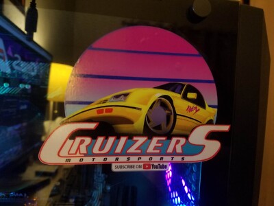 Cruizers Motorsports 4x3 Youtube Channel Logo Stickers | eBay