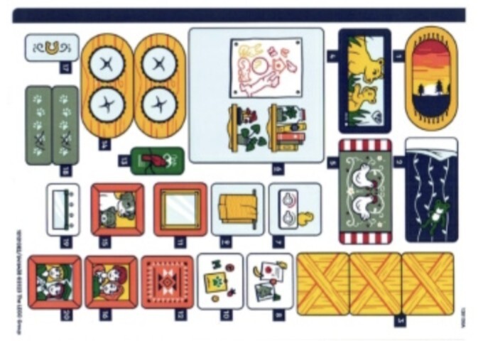 New LEGO FRIENDS Sticker Sheet For Set 41730 Friends Autumn's House | eBay